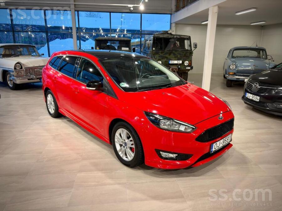 Red Ford Focus 2016 in Dobele, with an engine capacity of 1.00 L and mileage of 151 thousand km for 5800 €, photo 1 on AUTOMOTO.COM.LV