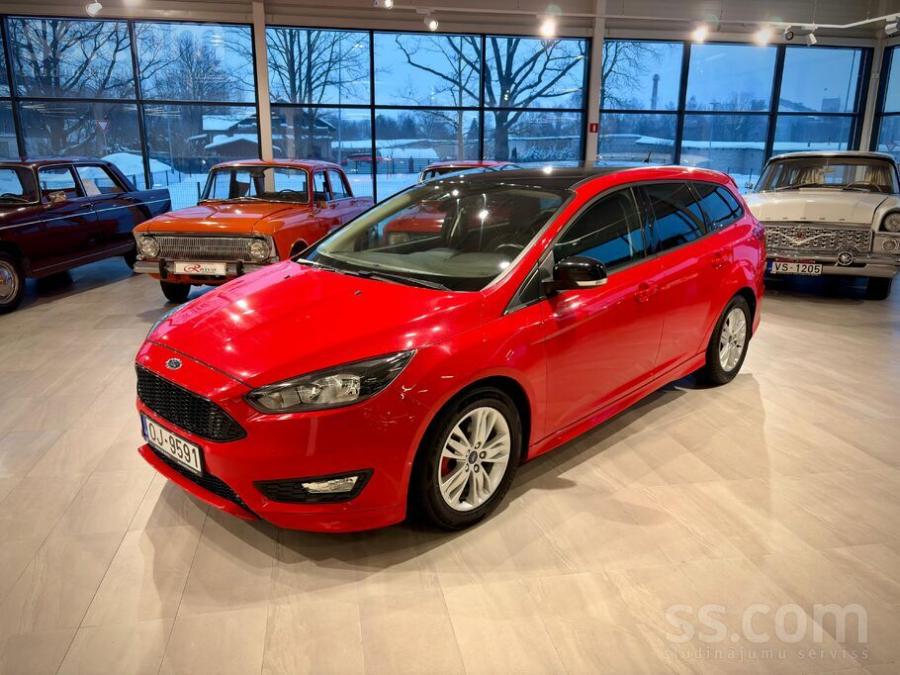 Red Ford Focus 2016 in Dobele, with an engine capacity of 1.00 L and mileage of 151 thousand km for 5800 €, photo 8 on AUTOMOTO.COM.LV