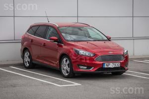 Red Ford Focus 2016 in Riga, with an engine capacity of 1.50 L and mileage of 233 thousand km for 4990 €, photo 4 on AUTOMOTO.COM.LV