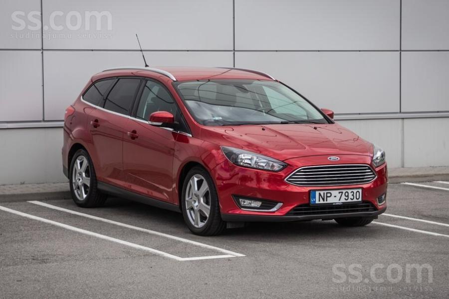 Red Ford Focus 2016 in Riga, with an engine capacity of 1.50 L and mileage of 233 thousand km for 4990 €, photo 4 on AUTOMOTO.COM.LV