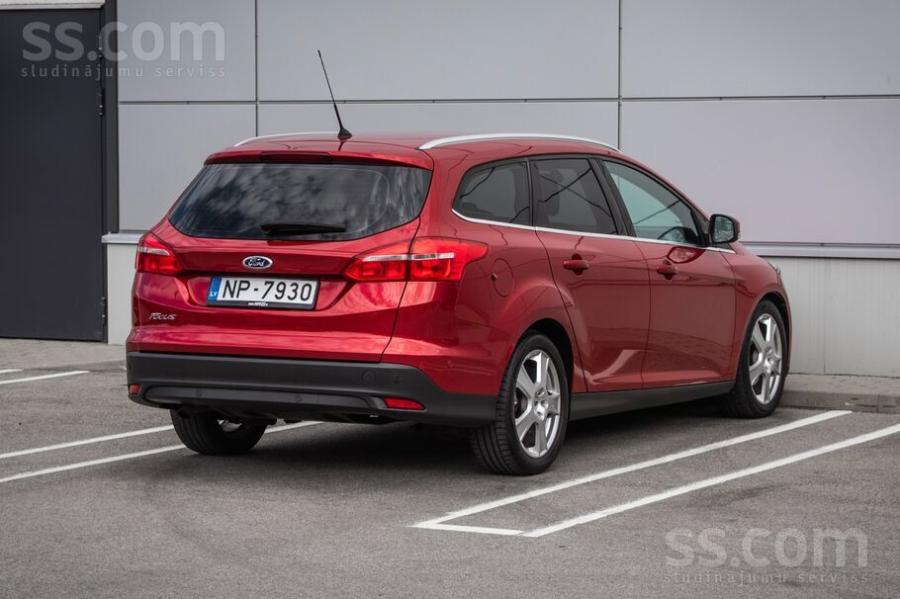 Red Ford Focus 2016 in Riga, with an engine capacity of 1.50 L and mileage of 233 thousand km for 4990 €, photo 5 on AUTOMOTO.COM.LV