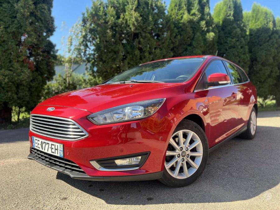 Red Ford Focus 2016 in Taurage, with an engine capacity of 1.50 L and mileage of 240 thousand km for 4650 €, photo 1 on AUTOMOTO.COM.LV
