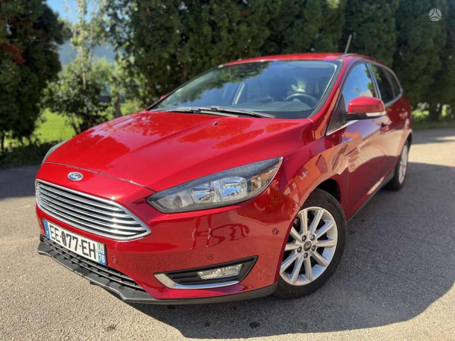 Red Ford Focus 2016 in Taurage, with an engine capacity of 1.50 L and mileage of 240 thousand km for 4650 €, photo 3 on AUTOMOTO.COM.LV