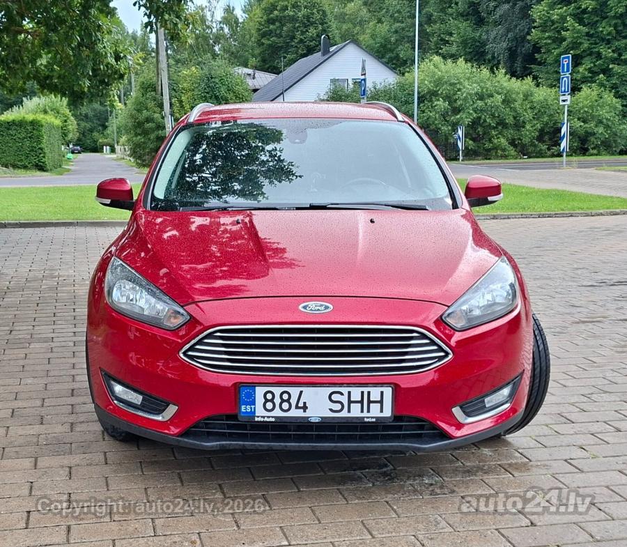 Sarkans Ford Focus 2016 Tallina, ar dzinēja tilpumu 1.50 L un nobraukumu 195 tūkst. km par 5300 €, foto 1 vietnē AUTOMOTO.COM.LV