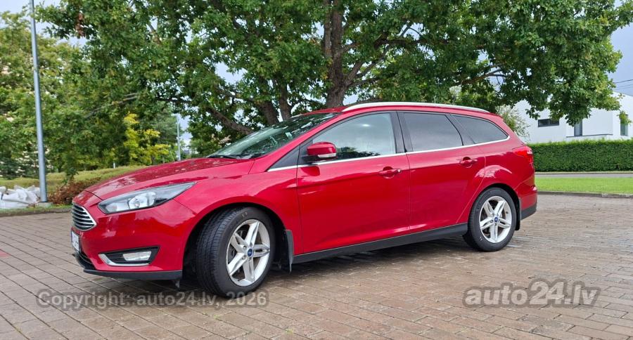 Sarkans Ford Focus 2016 Tallina, ar dzinēja tilpumu 1.50 L un nobraukumu 195 tūkst. km par 5300 €, foto 3 vietnē AUTOMOTO.COM.LV