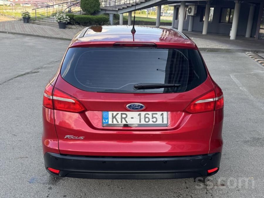 Red Ford Focus 2017 in Riga, with an engine capacity of 1.50 L and mileage of 160 thousand km for 5600 €, photo 14 on AUTOMOTO.COM.LV