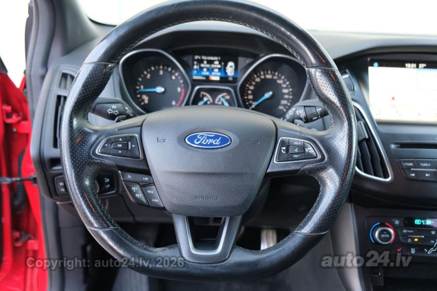 Sarkans Ford Focus 2017 Tallina, ar dzinēja tilpumu 2.00 L un nobraukumu 204 tūkst. km par 7199 €, foto 15 vietnē AUTOMOTO.COM.LV