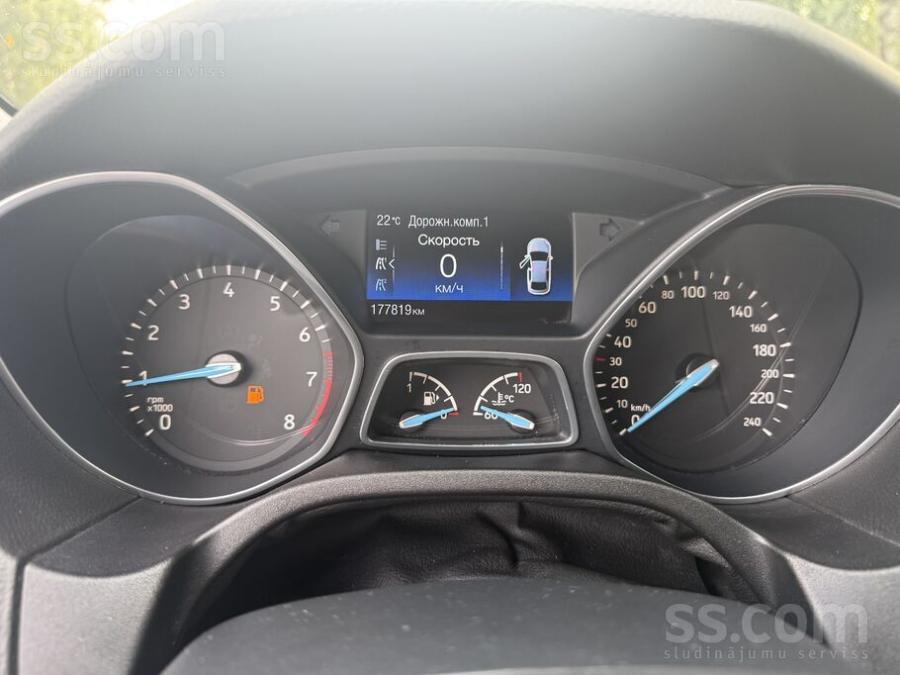 Red Ford Focus 2017 in Riga, with an engine capacity of 1.50 L and mileage of 0 thousand km for 6990 €, photo 13 on AUTOMOTO.COM.LV