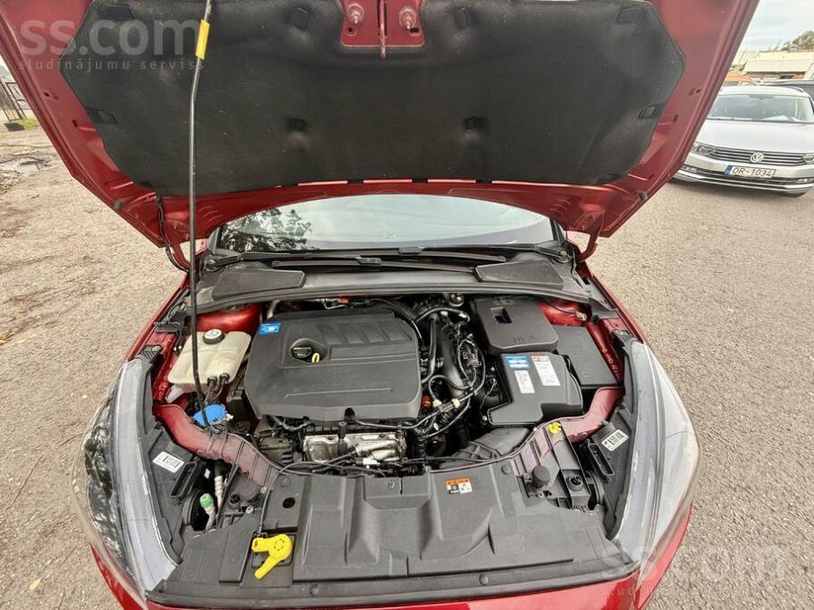 Red Ford Focus 2017 in Riga, with an engine capacity of 1.50 L and mileage of 0 thousand km for 6990 €, photo 29 on AUTOMOTO.COM.LV