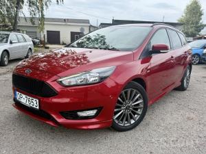 Red Ford Focus 2017 in Riga, with an engine capacity of 1.50 L and mileage of 0 thousand km for 6990 €, photo  on AUTOMOTO.COM.LV