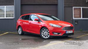 Red Ford Focus 2018 in Tallinn, with an engine capacity of 1.50 L and mileage of 149 thousand km for 8900 €, photo  on AUTOMOTO.COM.LV