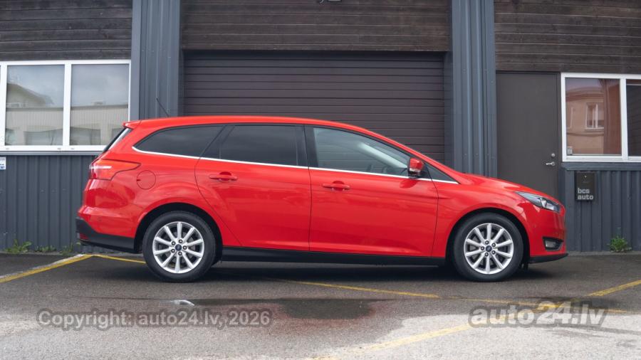 Red Ford Focus 2018 in Tallinn, with an engine capacity of 1.50 L and mileage of 149 thousand km for 8900 €, photo 3 on AUTOMOTO.COM.LV