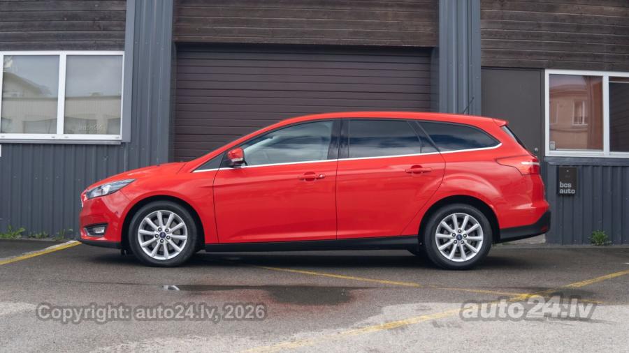 Red Ford Focus 2018 in Tallinn, with an engine capacity of 1.50 L and mileage of 149 thousand km for 8900 €, photo 6 on AUTOMOTO.COM.LV
