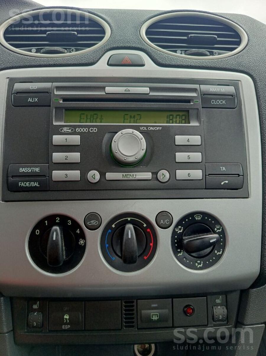 Ford Focus 2007 Rīga, ar dzinēja tilpumu 1.60 L un nobraukumu 213 tūkst. km par 1550 €, foto 6 vietnē AUTOMOTO.COM.LV