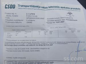 Форд Фокус 2005 в Краслава, объемом двигателя 1.60 л и пробегом 230 тыс. км за 1350 €, фото 10 на AUTOMOTO.COM.LV