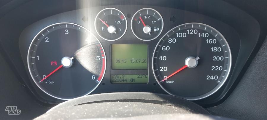 Ford Focus 2005 in Klaipeda, with an engine capacity of 2.00 L and mileage of 222 thousand km for 1500 €, photo 9 on AUTOMOTO.COM.LV