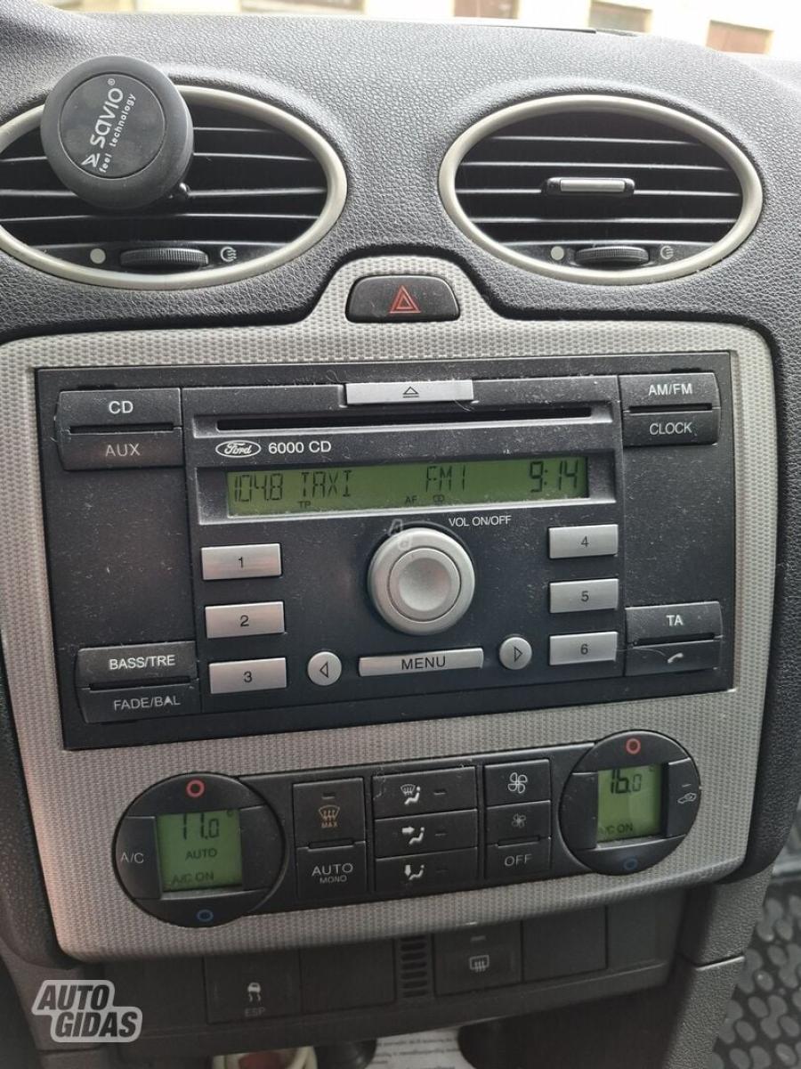 Ford Focus 2006 in Panevezys, with an engine capacity of 2.00 L and mileage of 302 thousand km for 1500 €, photo 9 on AUTOMOTO.COM.LV