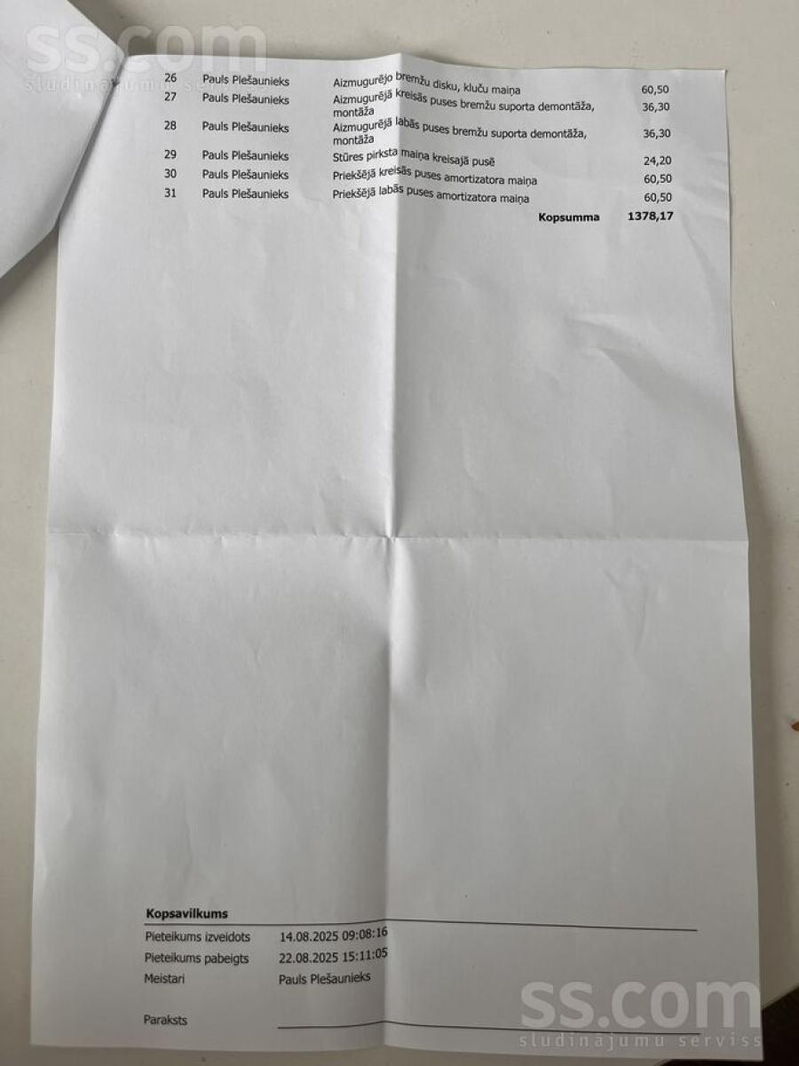 Форд Фокус 2009 в Резекне, объемом двигателя 1.60 л и пробегом 354 тыс. км за 2500 €, фото 19 на AUTOMOTO.COM.LV