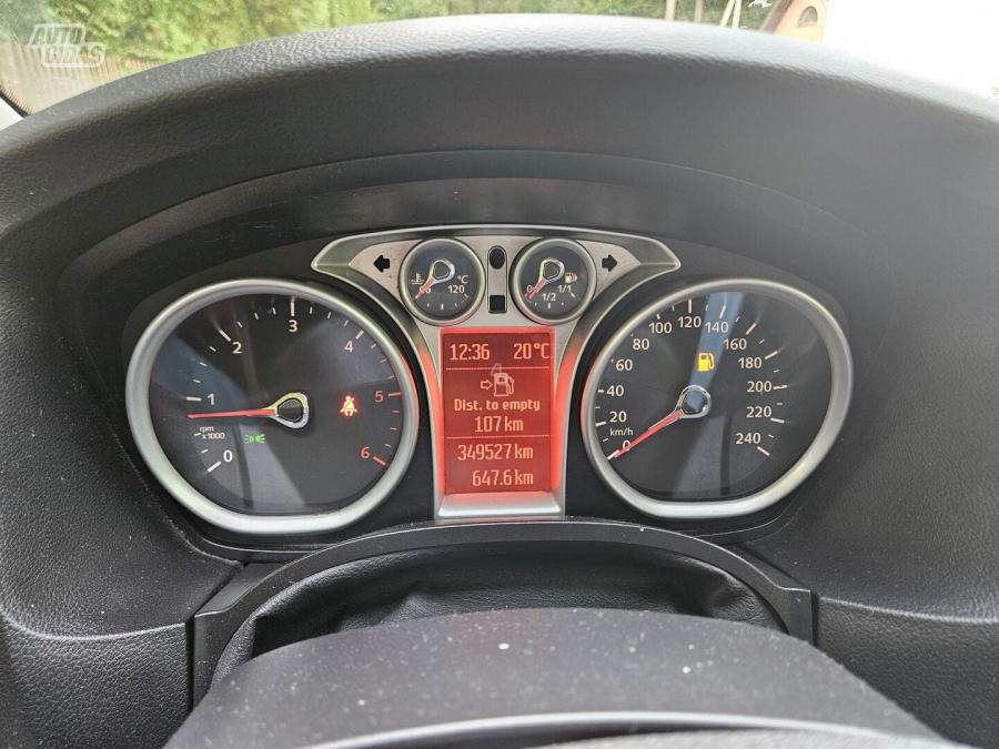 Ford Focus 2010 Prienai, ar dzinēja tilpumu 1.60 L un nobraukumu 340 tūkst. km par 1250 €, foto 9 vietnē AUTOMOTO.COM.LV