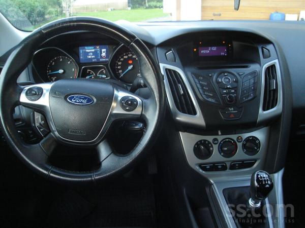 Ford Focus 2012 Rīga, ar dzinēja tilpumu 1.60 L un nobraukumu 260 tūkst. km par 3900 €, foto 6 vietnē AUTOMOTO.COM.LV
