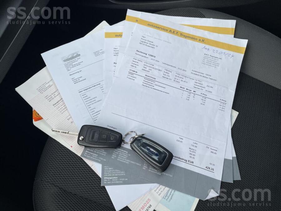 Ford Focus 2014 in Riga, with an engine capacity of 1.60 L and mileage of 230 thousand km for 3990 €, photo 30 on AUTOMOTO.COM.LV