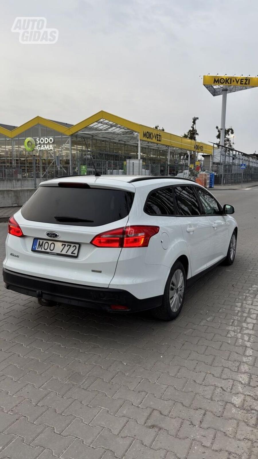 Ford Focus 2015 in Kaunas, with an engine capacity of 1.00 L and mileage of 155 thousand km for 4200 €, photo 5 on AUTOMOTO.COM.LV