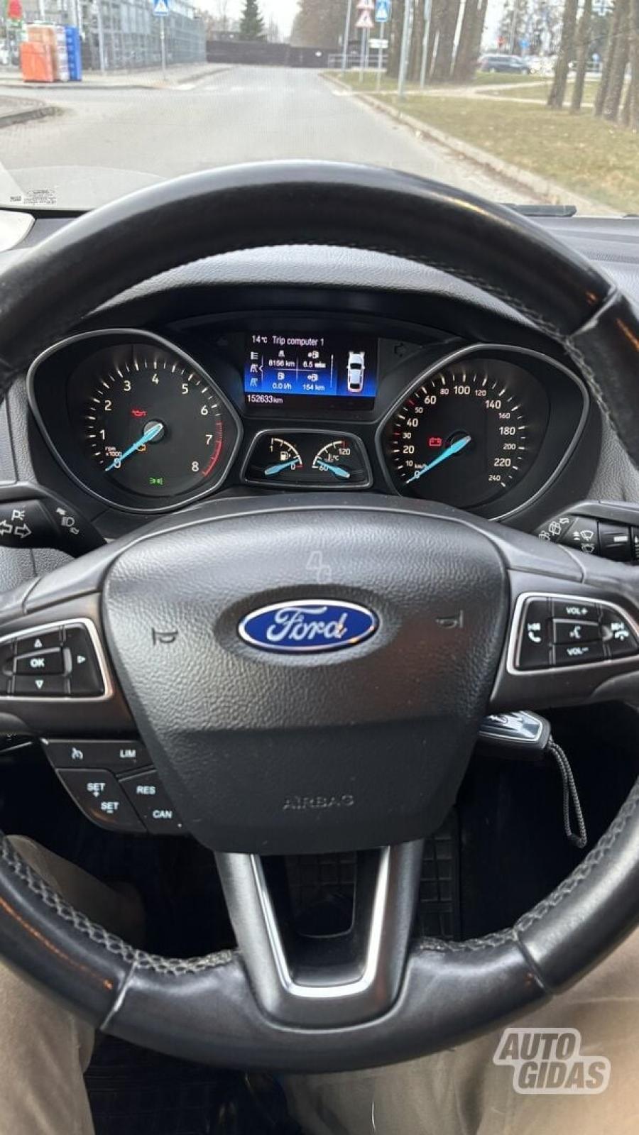 Ford Focus 2015 in Kaunas, with an engine capacity of 1.00 L and mileage of 155 thousand km for 4200 €, photo 8 on AUTOMOTO.COM.LV