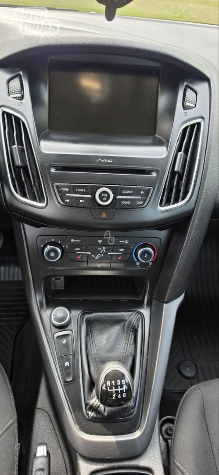 Ford Focus 2015 Biržai, ar dzinēja tilpumu 1.50 L un nobraukumu 170 tūkst. km par 4350 €, foto 13 vietnē AUTOMOTO.COM.LV