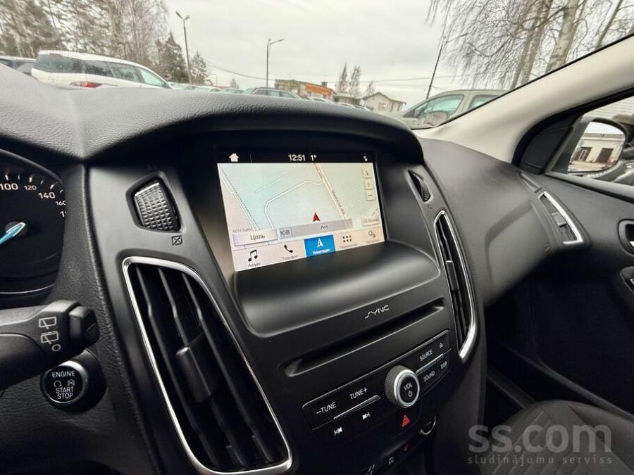 Ford Focus 2018 in Riga, with an engine capacity of 2.00 L and mileage of 0 thousand km for 7550 €, photo 17 on AUTOMOTO.COM.LV