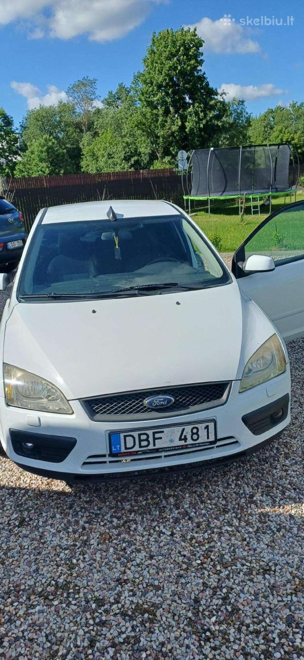 Balts Ford Focus 2007 Panevēža, ar dzinēja tilpumu 1.40 L un nobraukumu 273 tūkst. km par 999 €, foto 1 vietnē AUTOMOTO.COM.LV