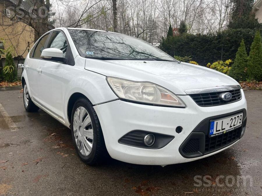 Balts Ford Focus 2008 Rīga, ar dzinēja tilpumu 1.60 L un nobraukumu 325 tūkst. km par 500 €, foto 2 vietnē AUTOMOTO.COM.LV