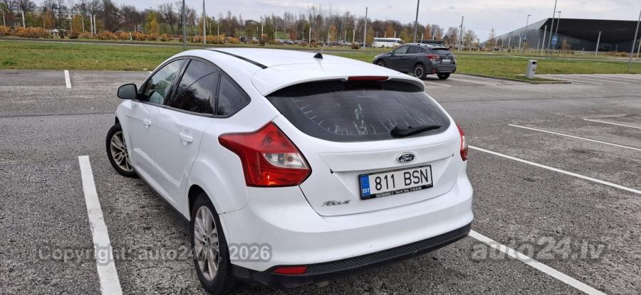 White Ford Focus 2011 in Tartu, with an engine capacity of 1.60 L and mileage of 320 thousand km for 2800 €, photo 5 on AUTOMOTO.COM.LV