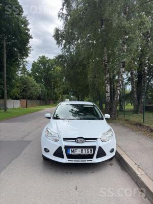 White Ford Focus 2012 in Riga, with an engine capacity of 1.60 L and mileage of 198 thousand km for 3000 €, photo  on AUTOMOTO.COM.LV