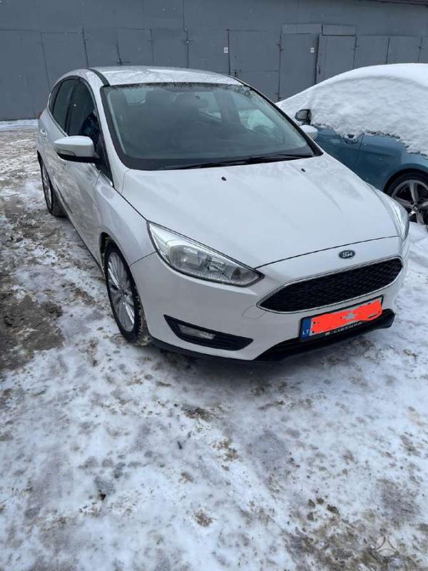 White Ford Focus 2014 in Vilnius, with an engine capacity of 2.00 L and mileage of 140 thousand km for 4300 €, photo 1 on AUTOMOTO.COM.LV