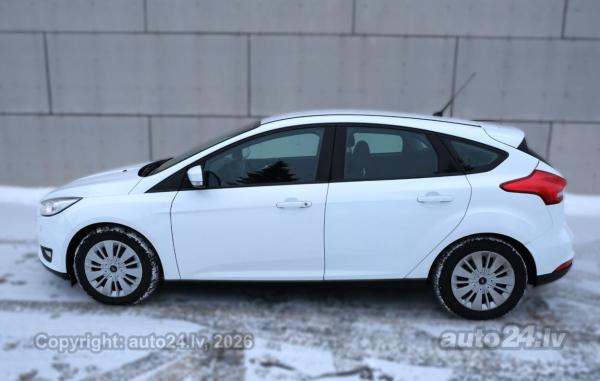 White Ford Focus 2016 in Tallinn, with an engine capacity of 1.00 L and mileage of 124 thousand km for 6999 €, photo 4 on AUTOMOTO.COM.LV