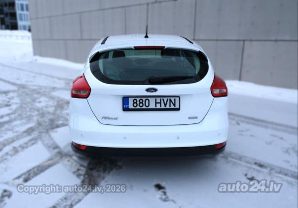 White Ford Focus 2016 in Tallinn, with an engine capacity of 1.00 L and mileage of 124 thousand km for 6999 €, photo 6 on AUTOMOTO.COM.LV