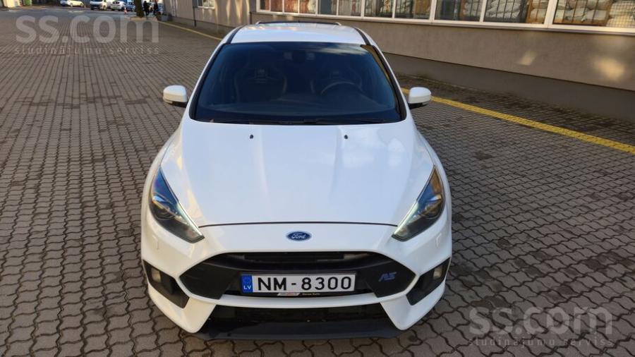 White Ford Focus 2016 in Riga, with an engine capacity of 2.30 L and mileage of 173 thousand km for 23000 €, photo 1 on AUTOMOTO.COM.LV