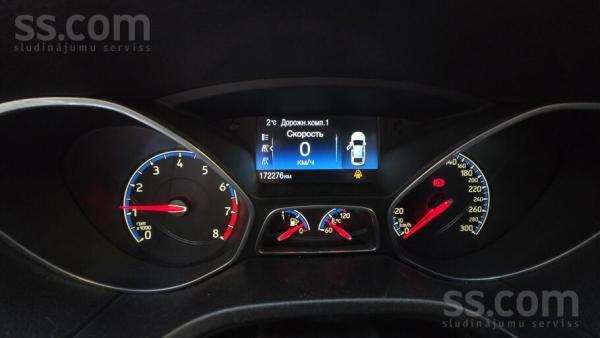 Balts Ford Focus 2016 Rīga, ar dzinēja tilpumu 2.30 L un nobraukumu 173 tūkst. km par 23000 €, foto 10 vietnē AUTOMOTO.COM.LV