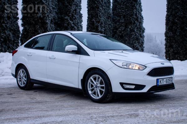 Balts Ford Focus 2017 Jelgava, ar dzinēja tilpumu 1.00 L un nobraukumu 137 tūkst. km par 7300 €, foto 1 vietnē AUTOMOTO.COM.LV