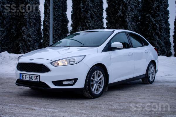 Balts Ford Focus 2017 Jelgava, ar dzinēja tilpumu 1.00 L un nobraukumu 137 tūkst. km par 7300 €, foto 3 vietnē AUTOMOTO.COM.LV