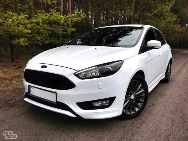 White Ford Focus 2018 in Ukmerge, with an engine capacity of 1.50 L and mileage of 174 thousand km for 6900 €, photo 5 on AUTOMOTO.COM.LV
