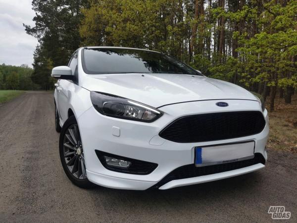 White Ford Focus 2018 in Ukmerge, with an engine capacity of 1.50 L and mileage of 174 thousand km for 6900 €, photo 7 on AUTOMOTO.COM.LV