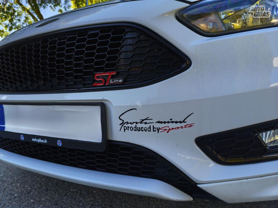 Balts Ford Focus 2018 Širvintos, ar dzinēja tilpumu 1.60 L un nobraukumu 173 tūkst. km par 11500 €, foto 1 vietnē AUTOMOTO.COM.LV
