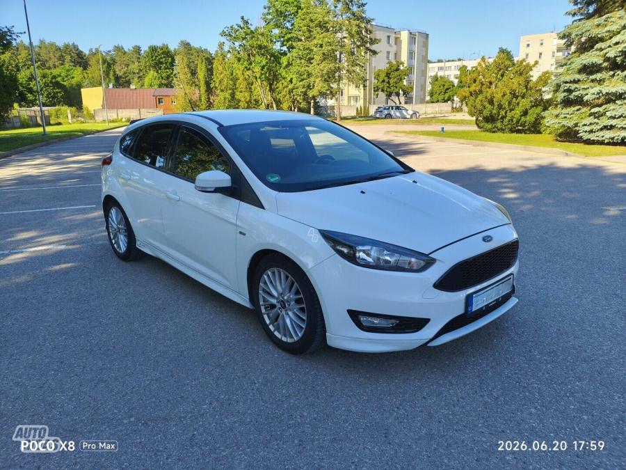 Balts Ford Focus 2018 Širvintos, ar dzinēja tilpumu 1.60 L un nobraukumu 173 tūkst. km par 11500 €, foto 6 vietnē AUTOMOTO.COM.LV