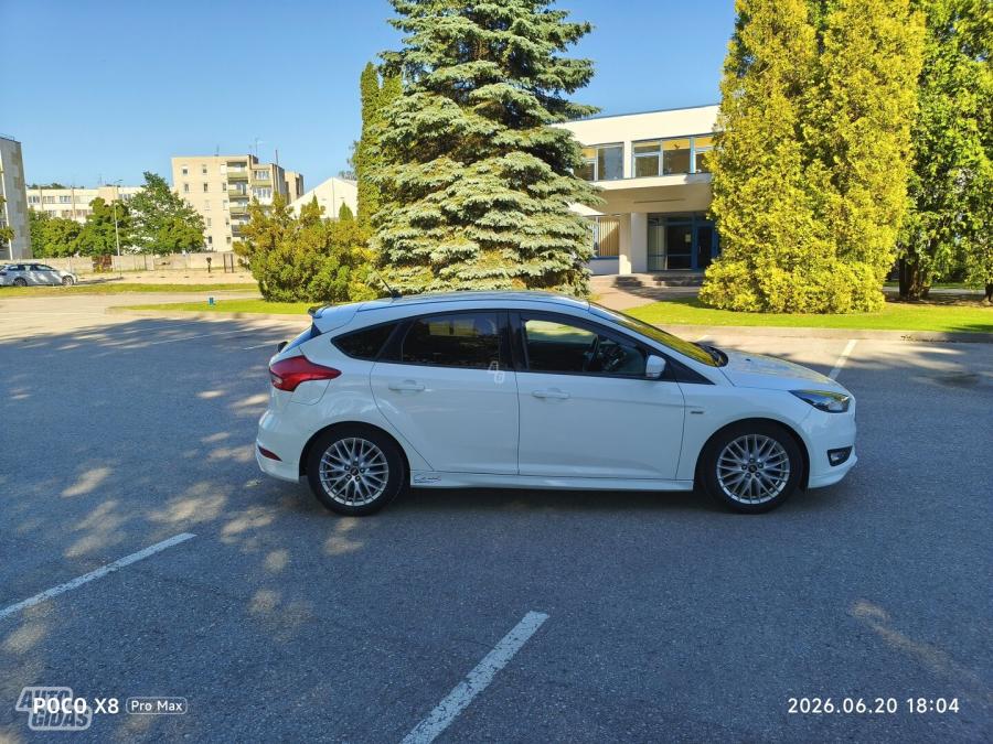 Balts Ford Focus 2018 Širvintos, ar dzinēja tilpumu 1.60 L un nobraukumu 173 tūkst. km par 11500 €, foto 12 vietnē AUTOMOTO.COM.LV