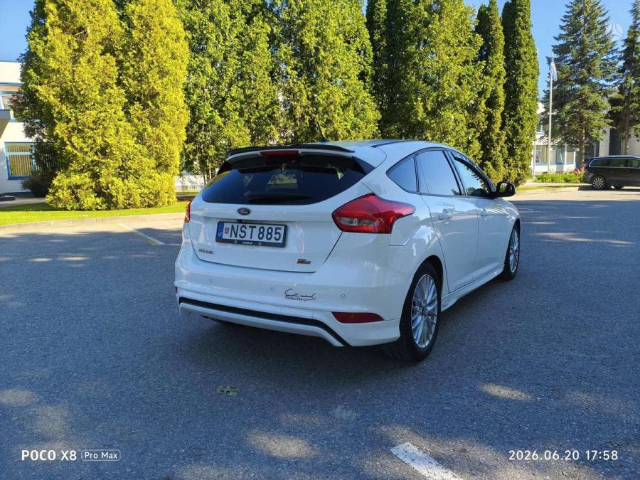 White Ford Focus 2018 in Sirvintos, with an engine capacity of 1.50 L and mileage of 173 thousand km for 8000 €, photo 3 on AUTOMOTO.COM.LV