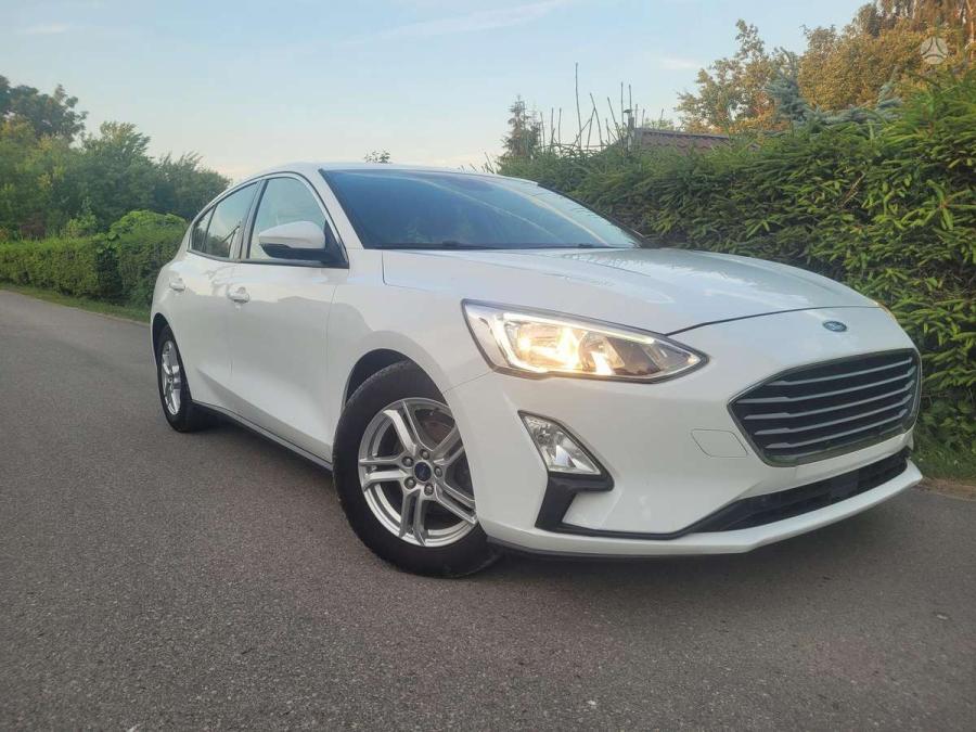 White Ford Focus 2019 in Vilkaviskis, with an engine capacity of 1.50 L and mileage of 260 thousand km for 7500 €, photo 1 on AUTOMOTO.COM.LV