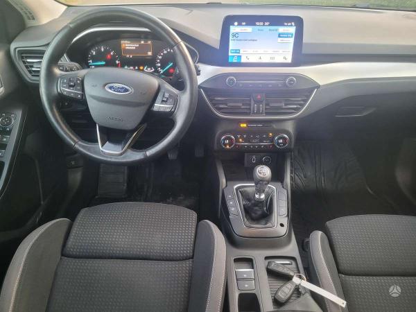 White Ford Focus 2019 in Vilkaviskis, with an engine capacity of 1.50 L and mileage of 260 thousand km for 7500 €, photo 10 on AUTOMOTO.COM.LV