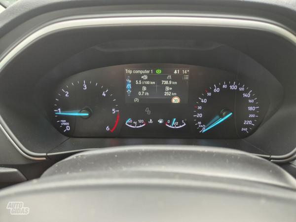 White Ford Focus 2019 in Vilnius, with an engine capacity of 1.50 L and mileage of 192 thousand km for 6900 €, photo 6 on AUTOMOTO.COM.LV