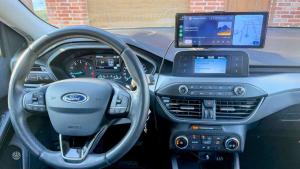 White Ford Focus 2019 in Marijampole, with an engine capacity of 1.00 L and mileage of 106 thousand km for 8700 €, photo 15 on AUTOMOTO.COM.LV